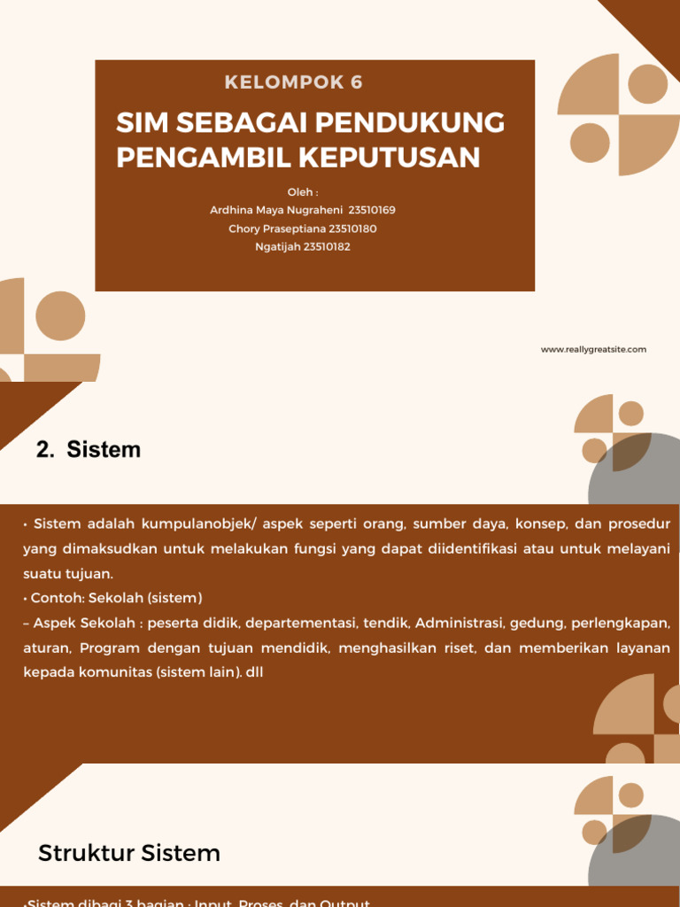 Sim Dan Pengambilan Keputusan | PDF | Komputer