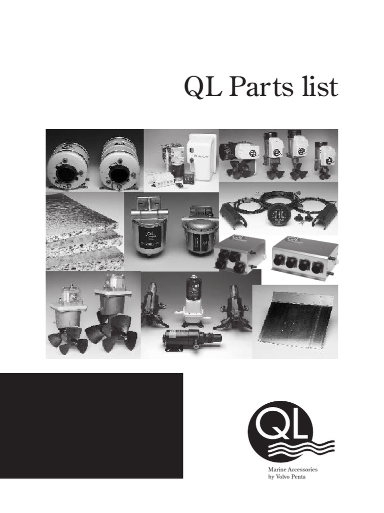 QL_PARTS_LIST | PDF | Propeller | Valve