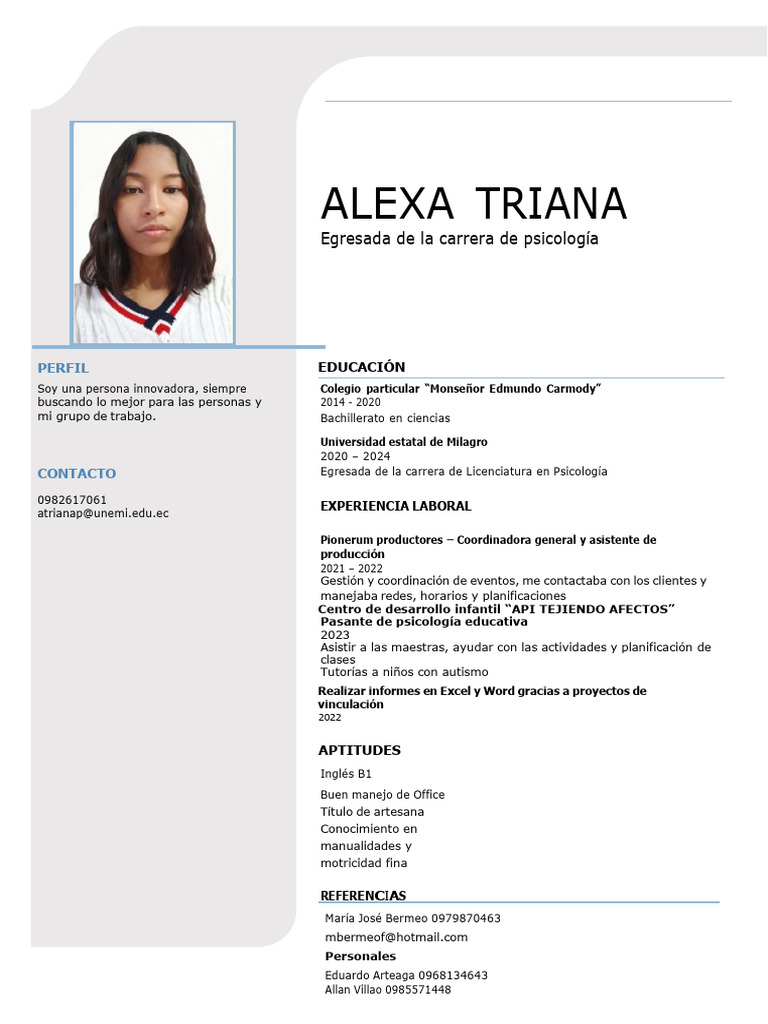 CV Alexa | PDF
