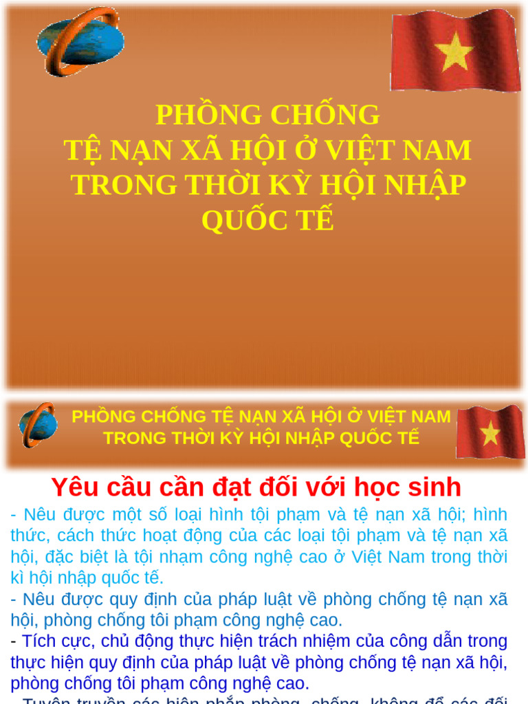 Phong Chong Te Nan Xa Hoi o Viet Nam Trong Thoi Ki Hoi Nhap Quoc Te | PDF