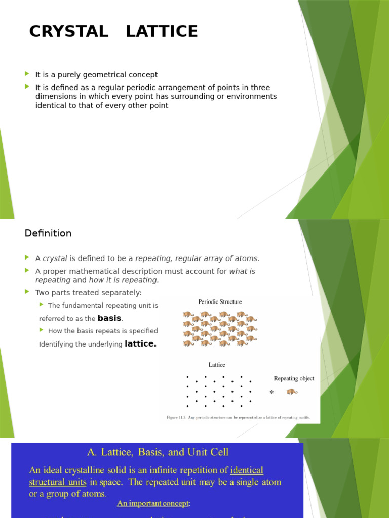 Lecturer 2 solid state physics | PDF