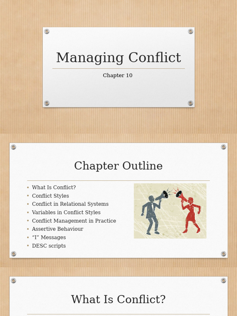 Power in Win-Lose Conflict Styles | PDF | Aggression | Communication