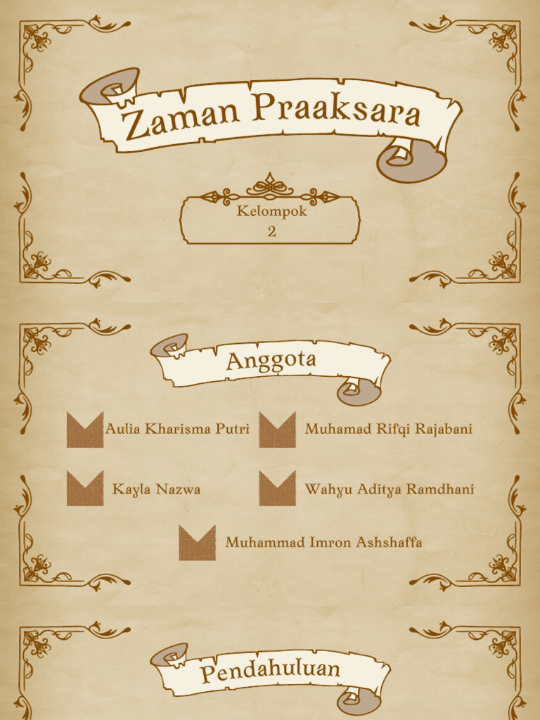 Sejarah Zaman Praaksara | PDF