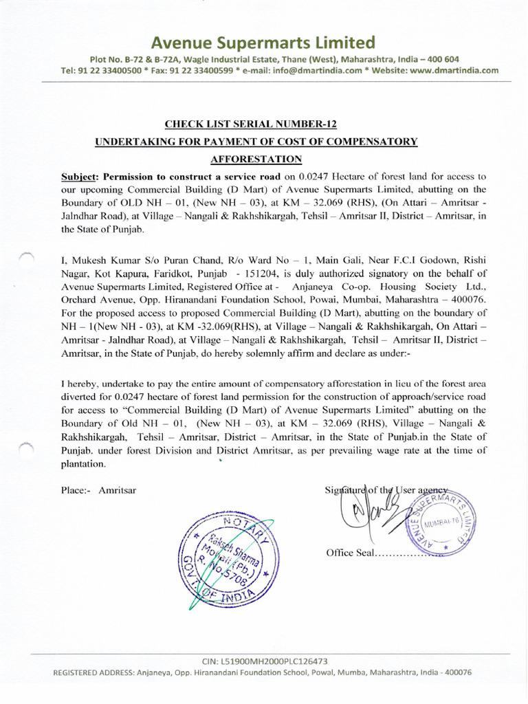 Check List Serial Number - 12 | PDF