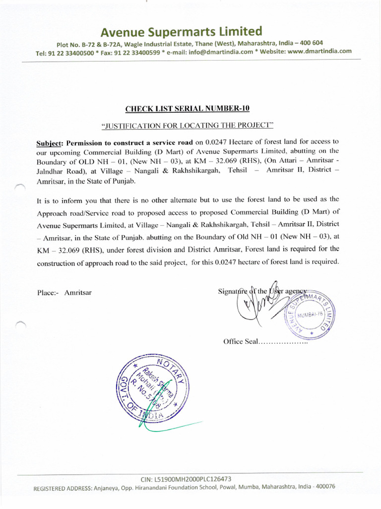 Check List Serial Number - 10 | PDF