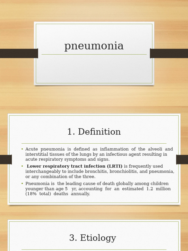 pneumonia | PDF | Pneumonia | Respiratory Diseases