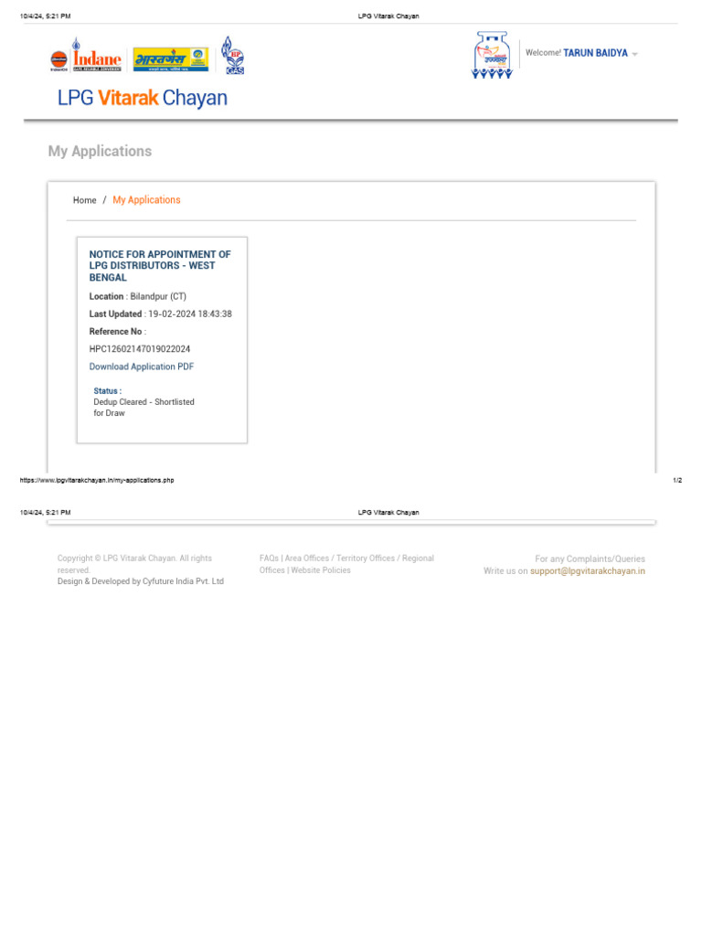 LPG Vitarak Chayan | PDF | Finance & Money Management