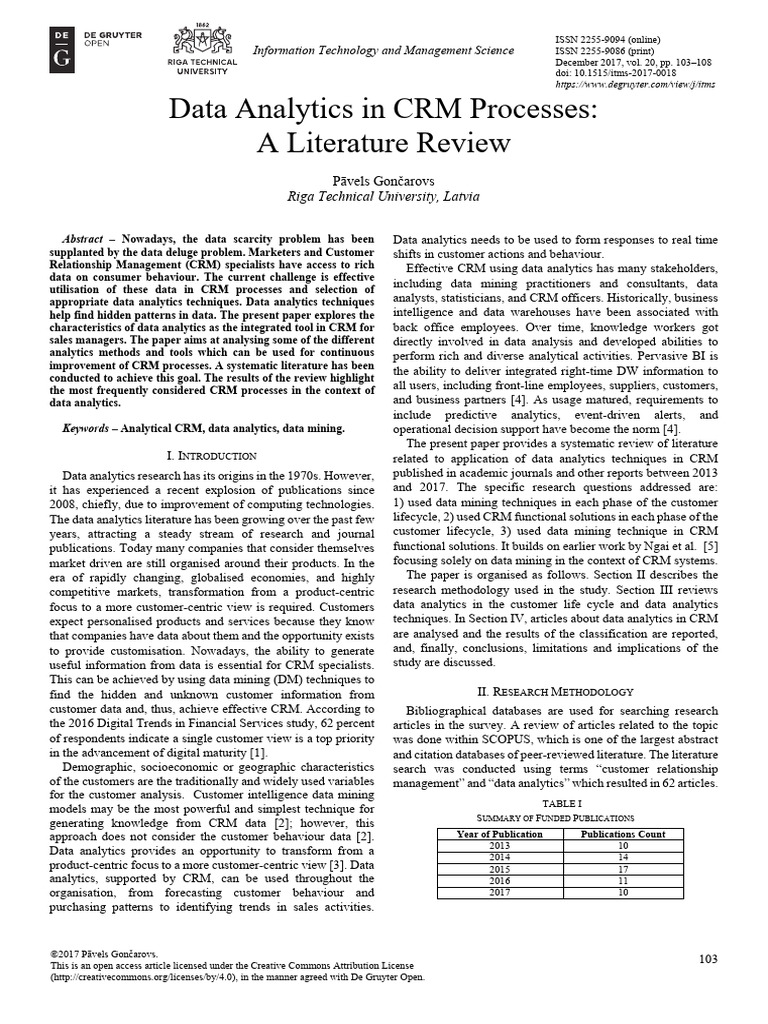 Data Analysis Crm Pdf Customer Relationship Management Data Analysis