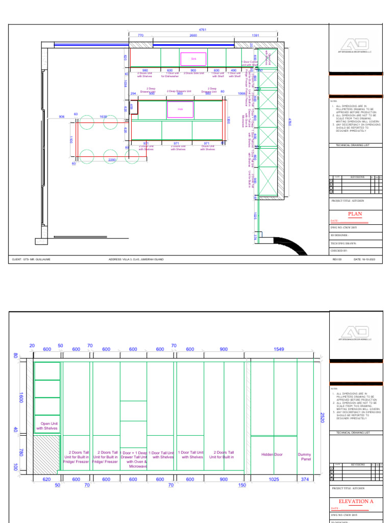 Villa 3, CL43, Jumeirah Island 2 | PDF | Manufactured Goods | Room
