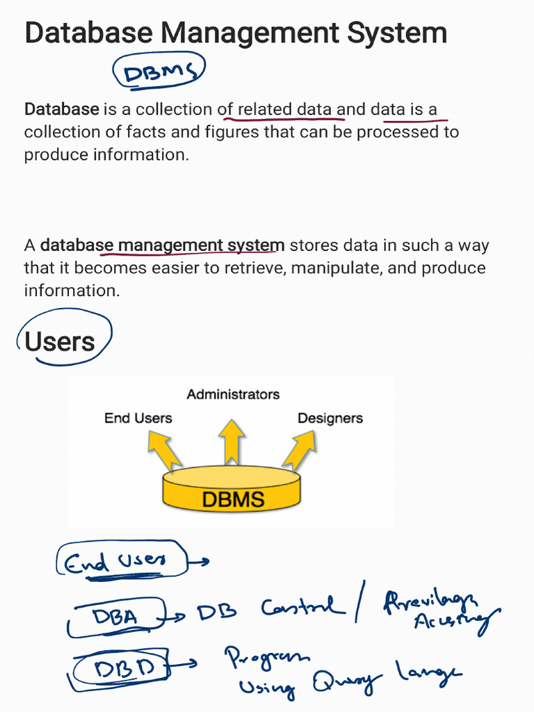 DBMS ER diagram | PDF