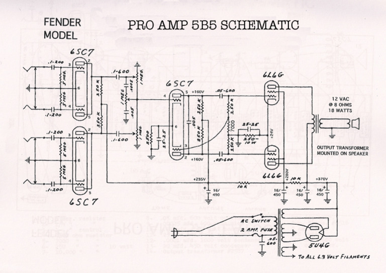 Pro 5B5 Schematic | PDF