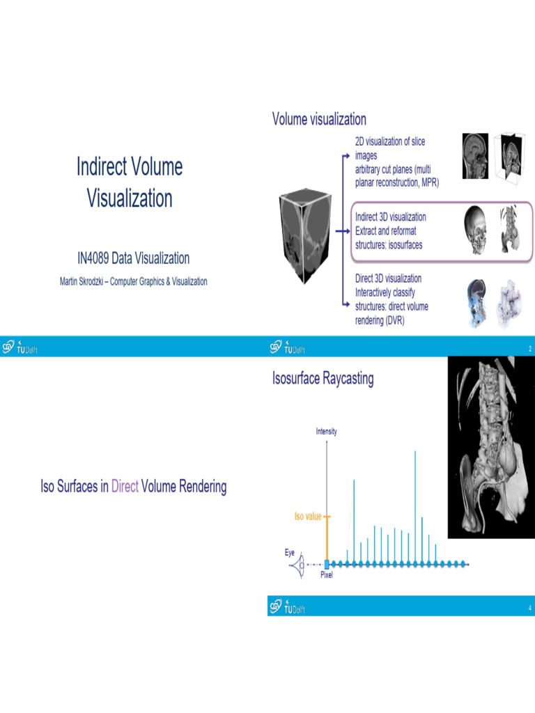IN4089 - Lecture 08 - Indirect Volume Visualization and Vectorfields-Pdfjam | PDF | Visual ...