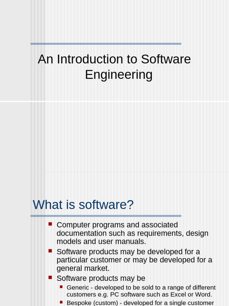 Lecture p1 Autosaved | PDF | Software | Software Quality