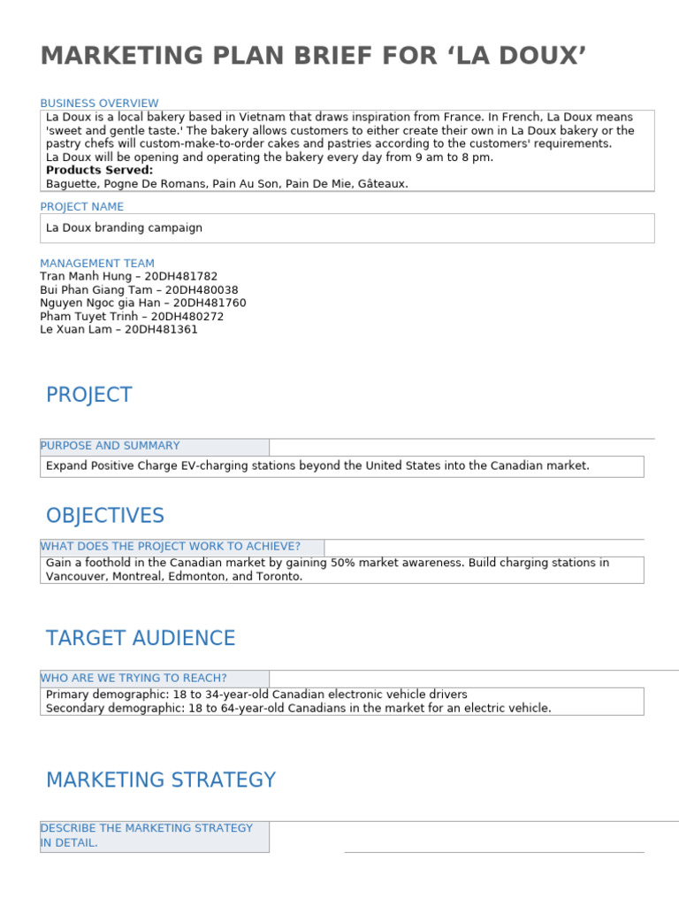 IC-Marketing-Brief-Example-11619_WORD | PDF | Marketing | Business