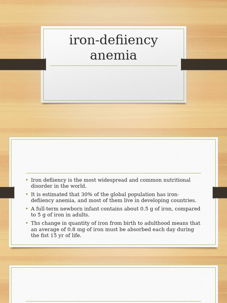 Understanding Iron Deficiency Anemia | PDF | Anemia | Iron