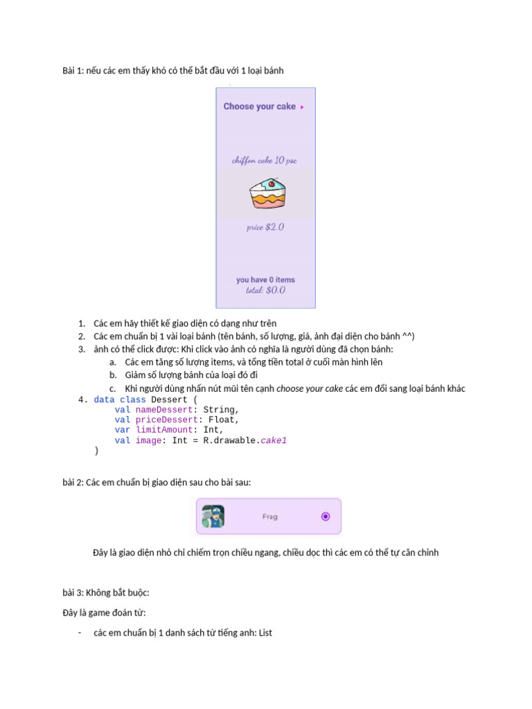 Bai Tap Xu Ly Su Kien | PDF