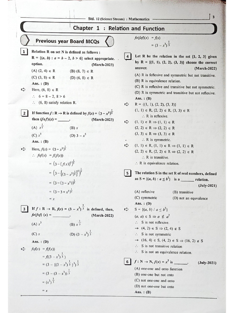 Math Booklet | PDF