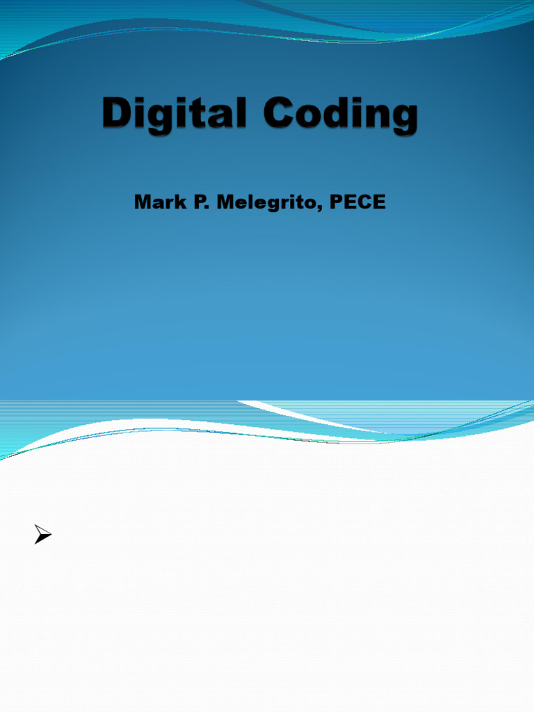 Digital Coding4 Pdf Binary Coded Decimal Bit