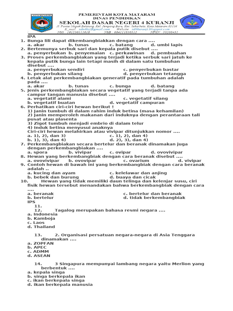IPA | PDF | Seni & Disiplin Bahasa | Sains & Matematika