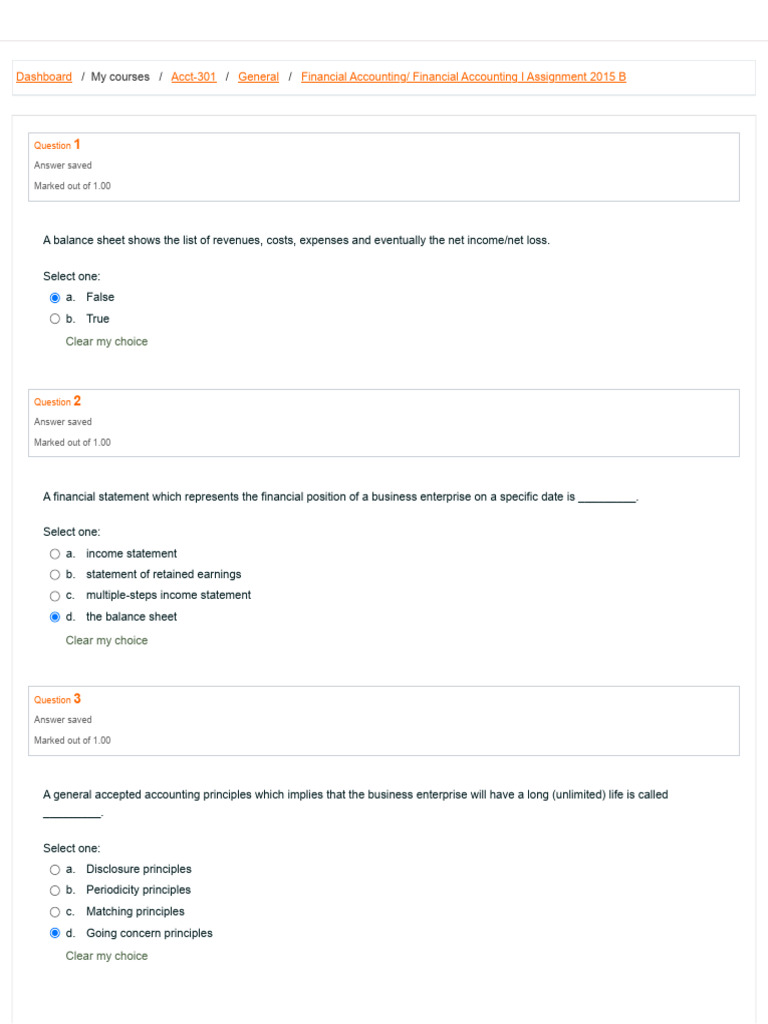 Financial_Accounting_Financial_Accounting_I_Assignment_answer | PDF ...