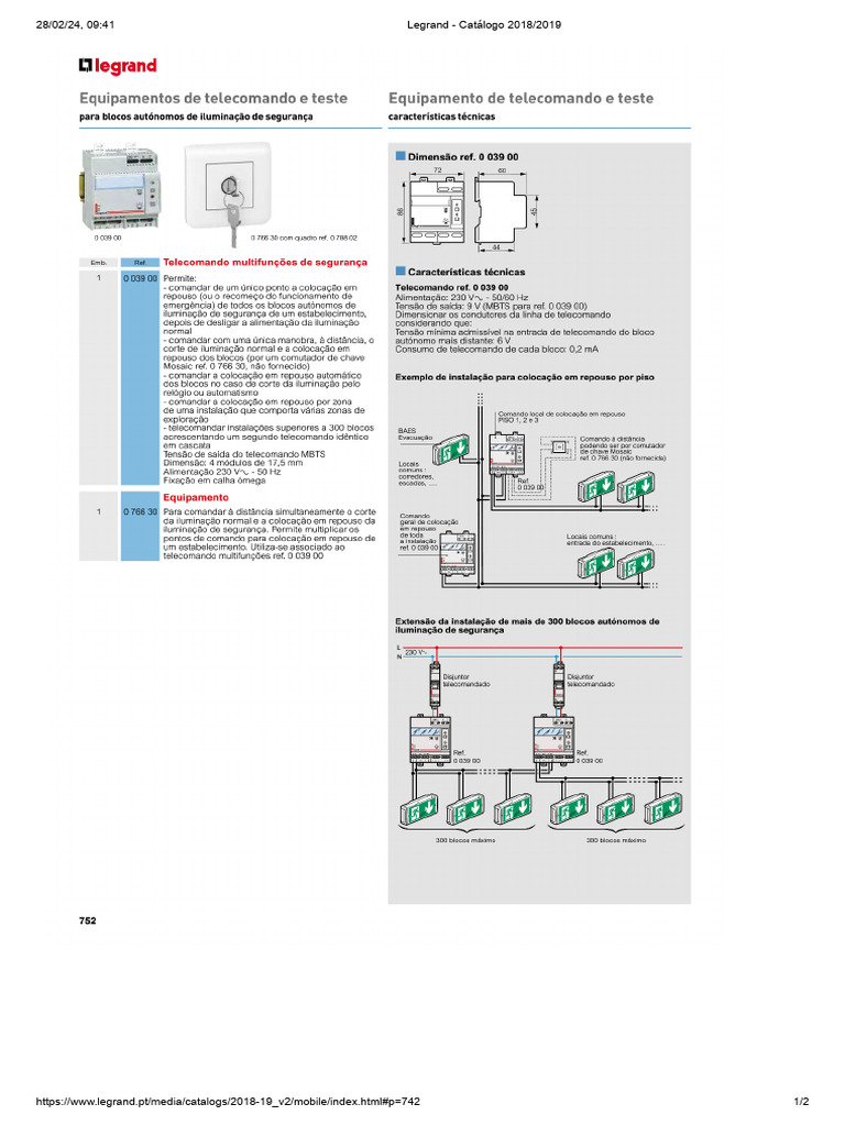 Telecomando Legrand | PDF