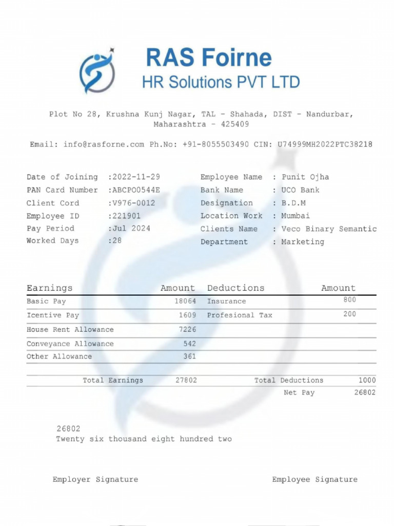 Punitojha Jul24 Veco | PDF