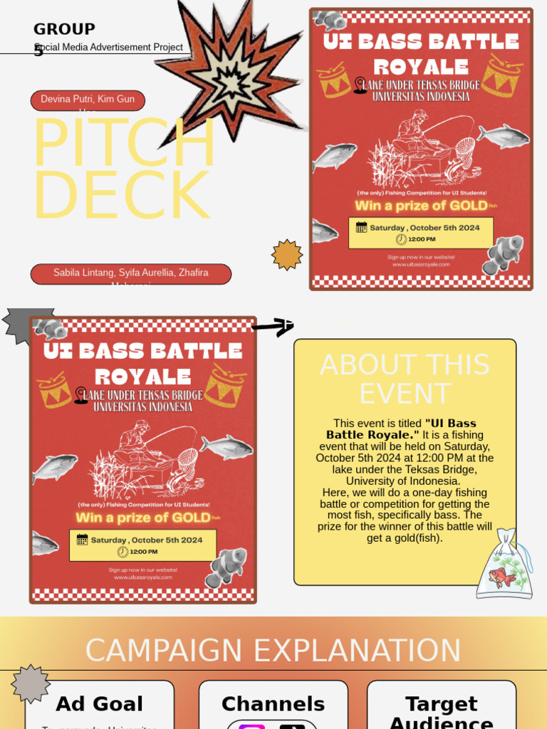 Group 5 Creative Writing - UI Bass Battle Royale 2 | PDF | Mass Media