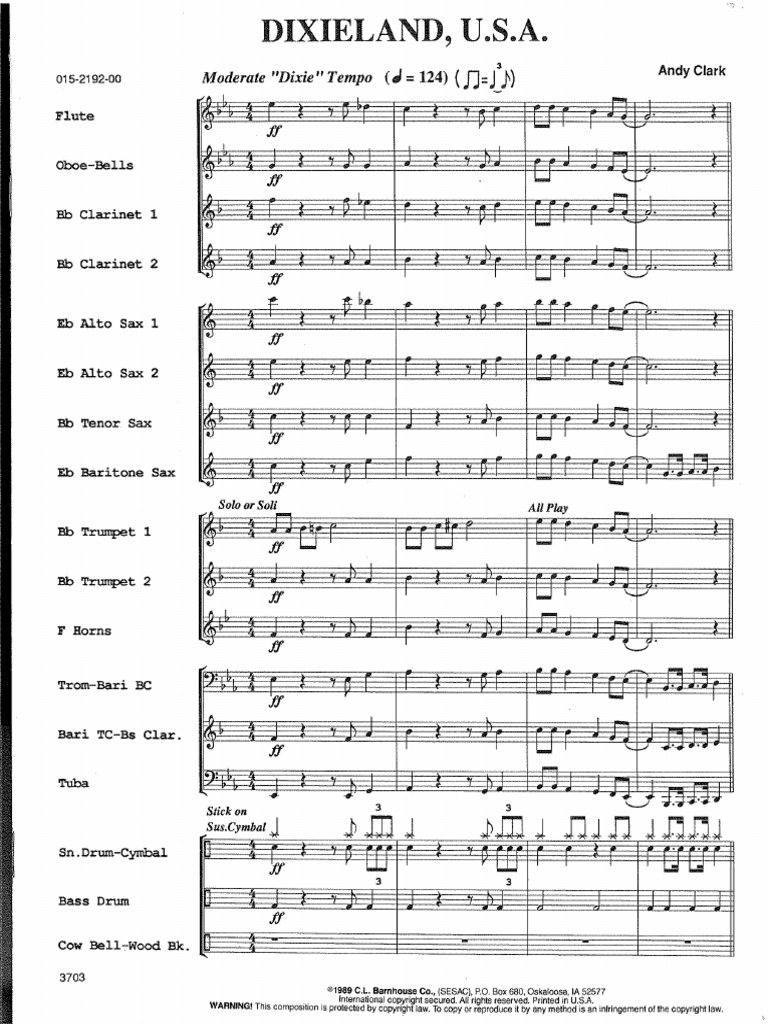 Dixieland Usa | PDF