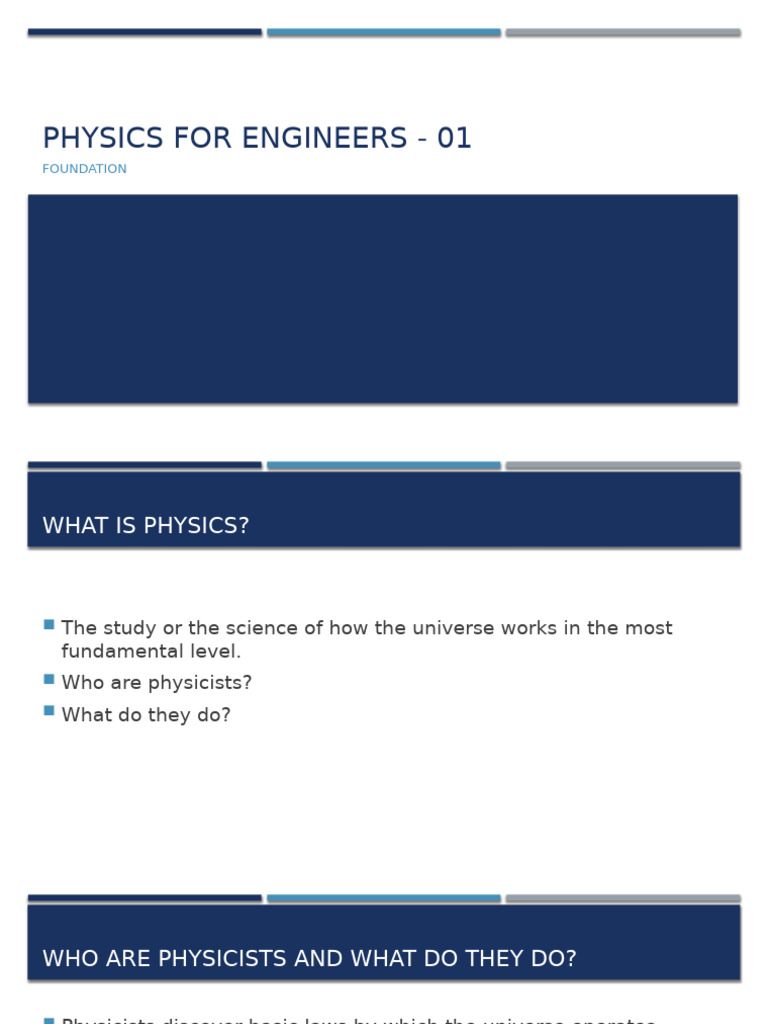 Session 01 - Introduction and Unit Measuremnts | PDF | Science ...
