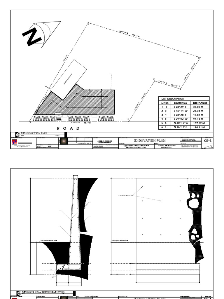 STRUCTURAL PLAN AND DETAILS - Center Point EXCAVATION 9.18.2024 | PDF ...