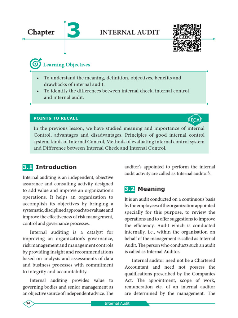 Internal Audit | PDF | Internal Audit | Audit