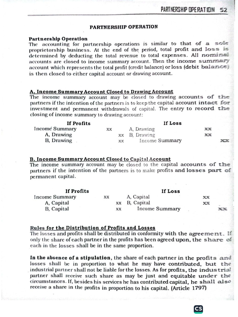 Partnership Operation To Corpo Liquidation | PDF