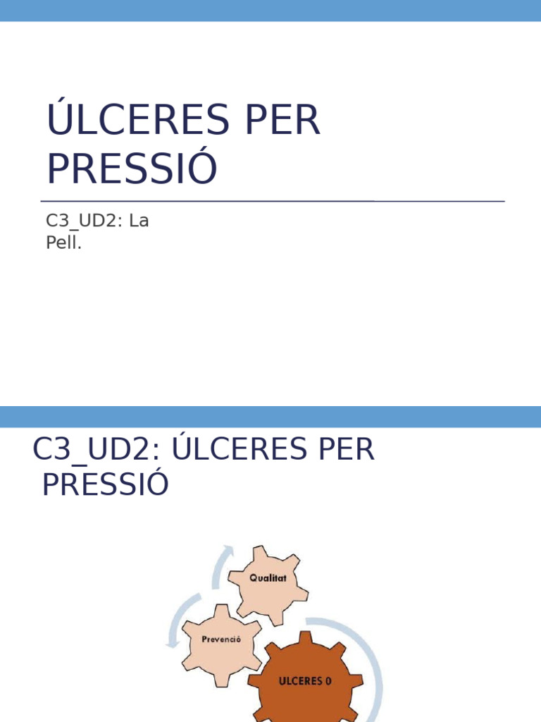 ÚLCERES PER PRESSIÓ - PPTM | PDF