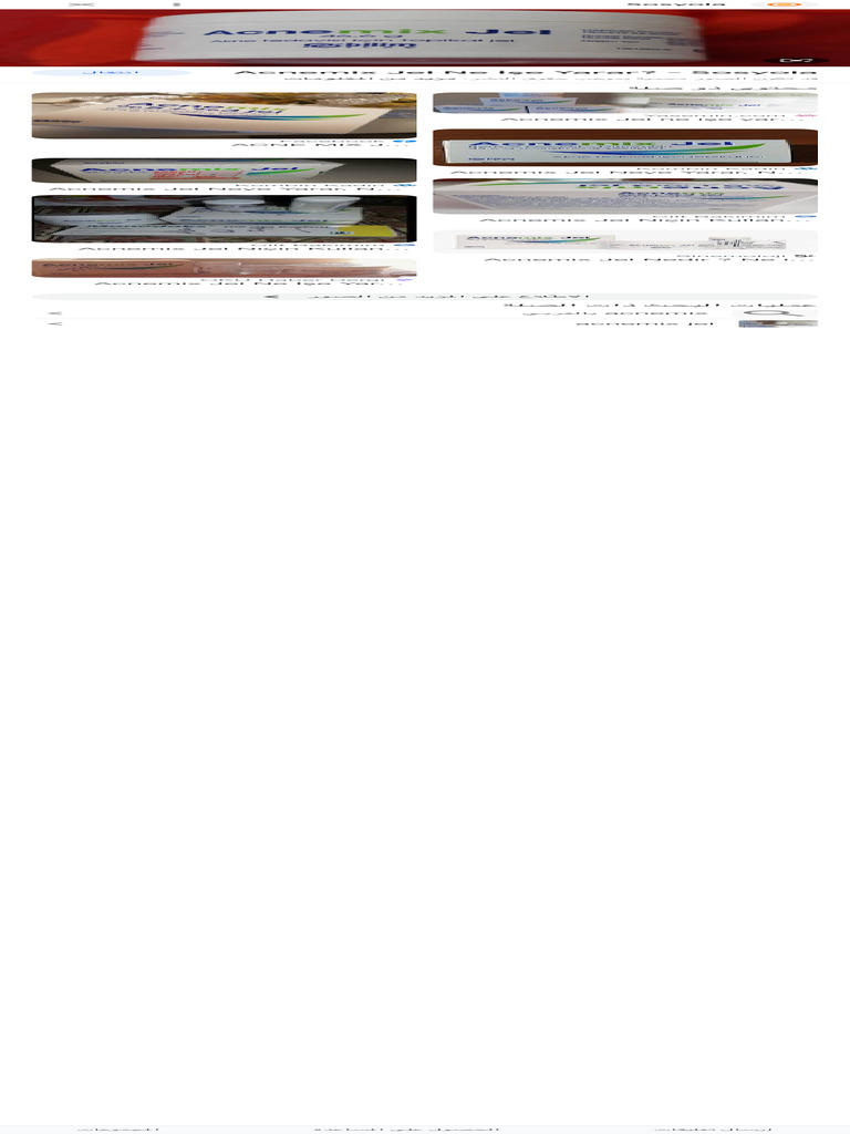 Acne Mix Jel - بحث Google | PDF