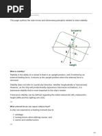 Ship Stability and Equilibrium Explained | PDF | Buoyancy | Mechanics