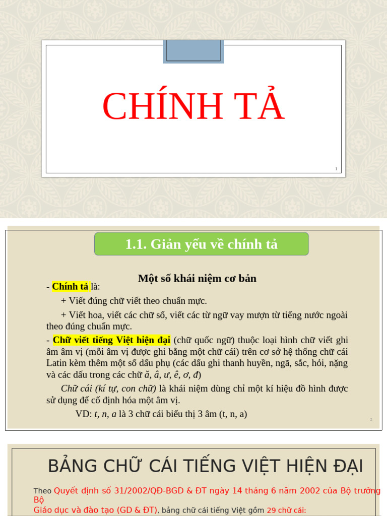 1. CHINH TA | PDF