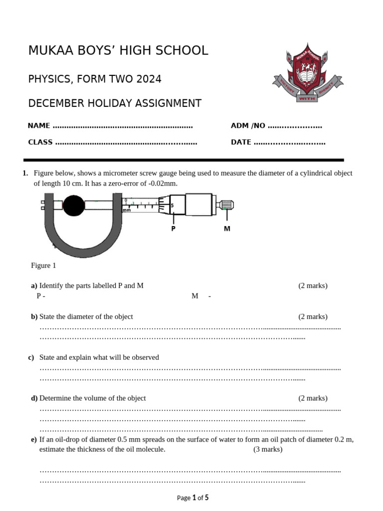 Physics f2 | PDF | Waves | Frequency