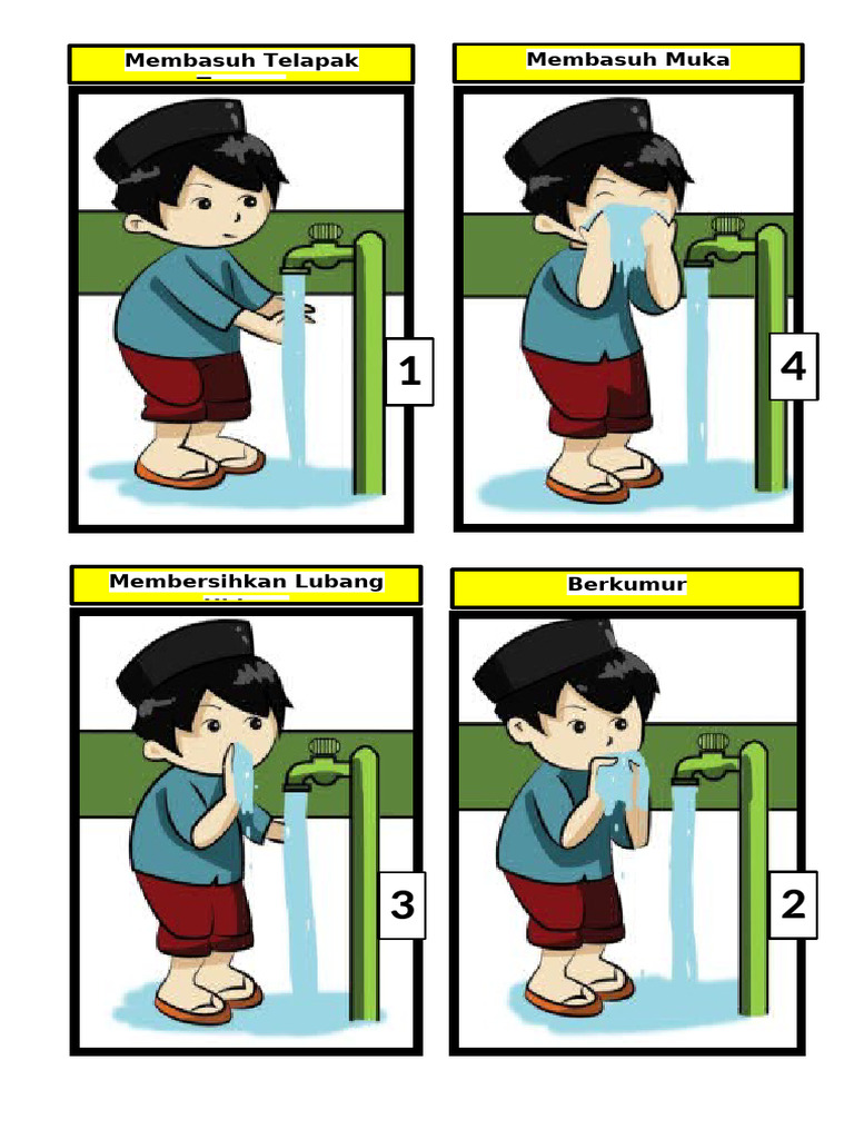 Tugas Doa Nayla-Proses Wudhu | PDF