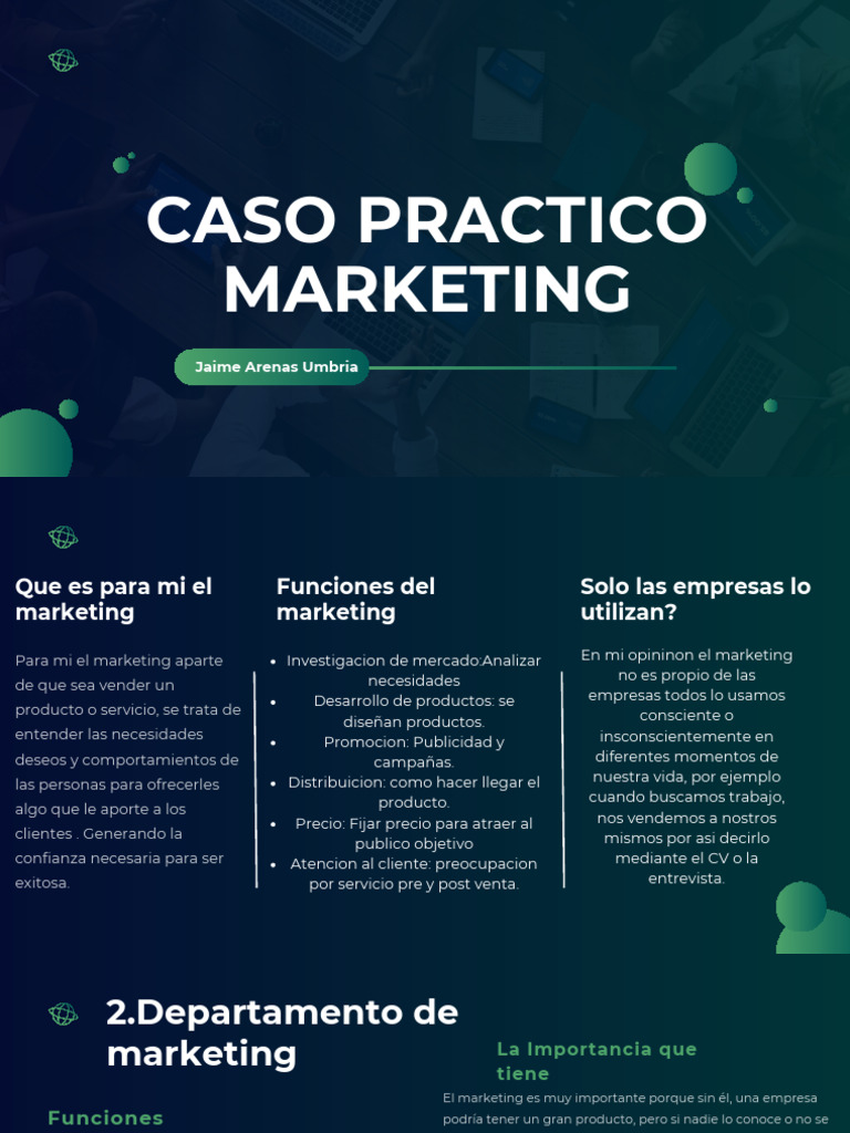 Caso Practico Marketing Tema2 - Jaime Arenas | PDF | Marketing | Apple Inc.