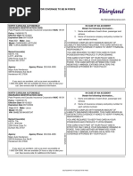 Auto Insurance Declaration Page Sample | PDF | Insurance | Liability ...