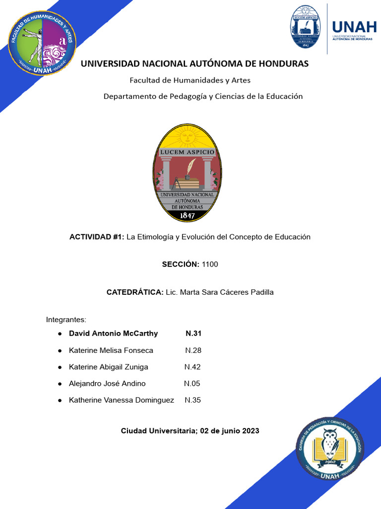 Etimología y Evolución de Educación | PDF | Pedagogía | Enseñando