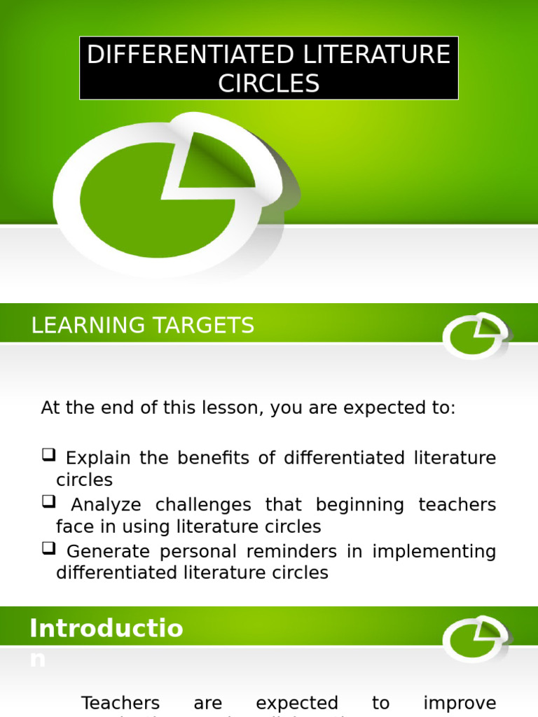 Differentiated Literature Circles 221125105736 53c5d565 | PDF ...