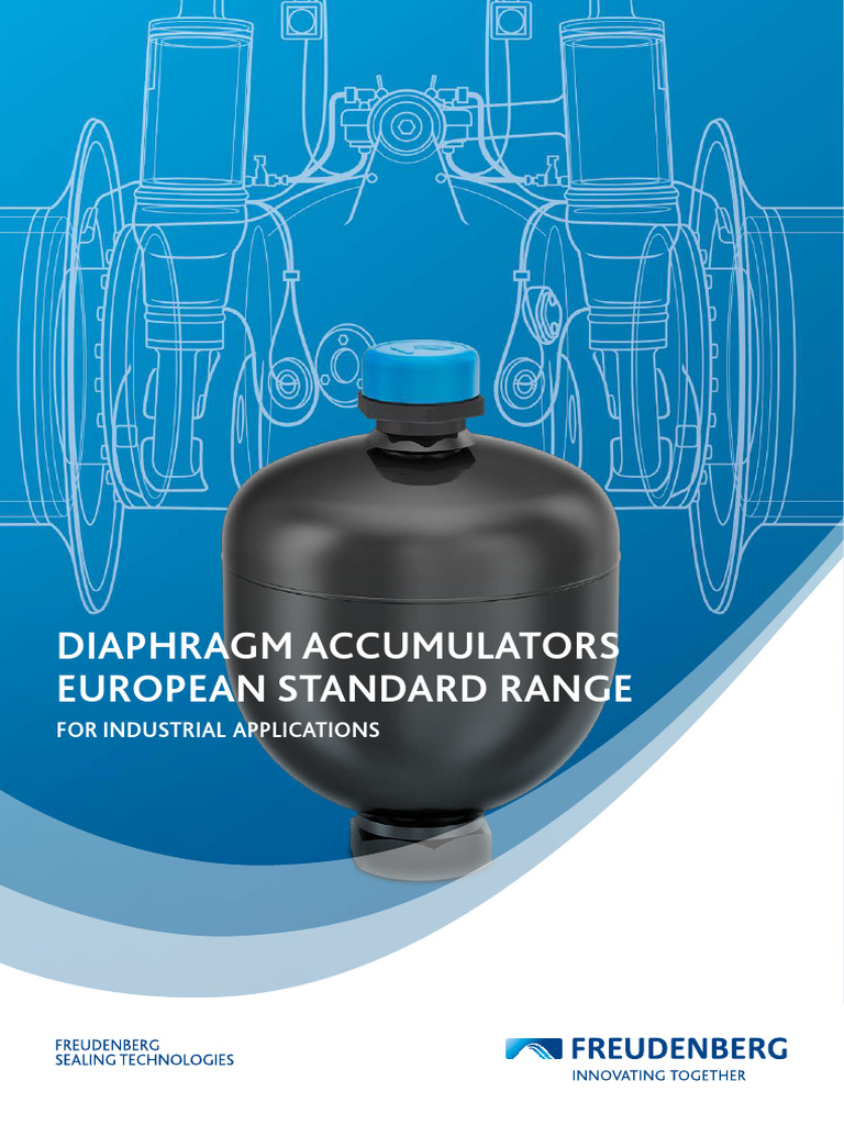 Freudenberg Diaphragm Accumulators Guide | PDF | Liquids | Flow Measurement