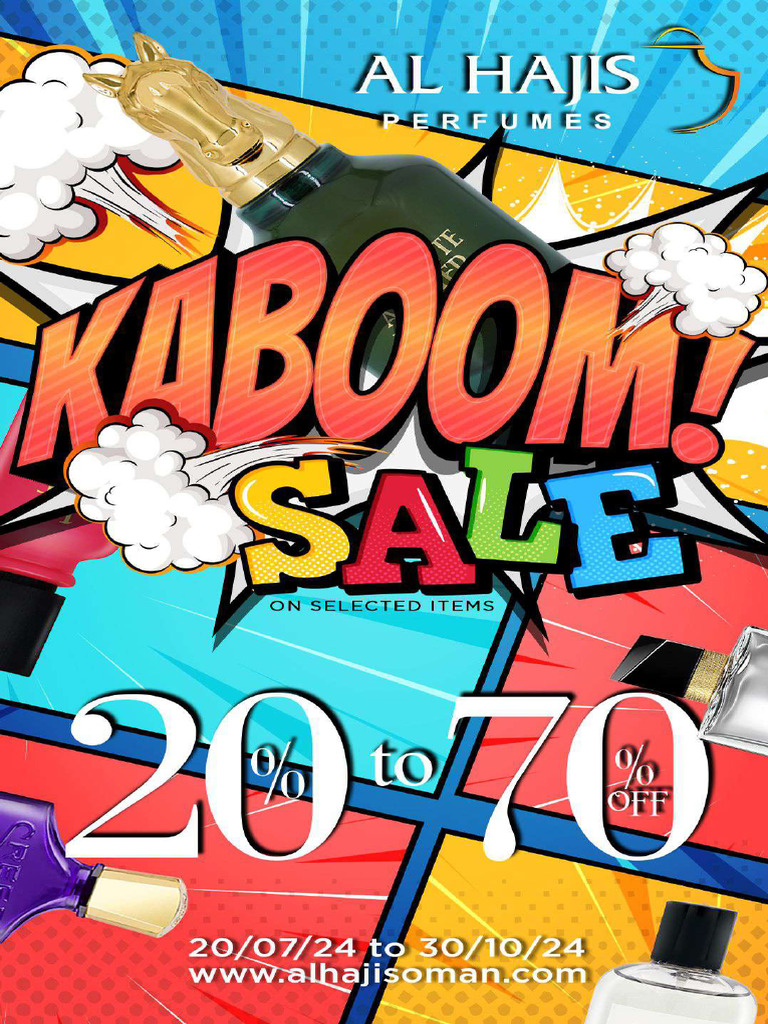 Al Hajis Perfumes Kaboom Sale 20% To 70% Off | PDF