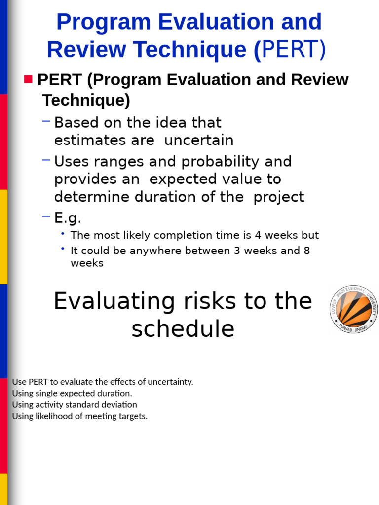 Pert analysis | PDF | Standard Score | Probability