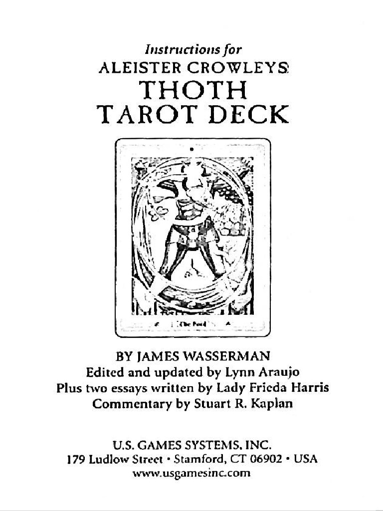 Thoth Tarot Deck | PDF