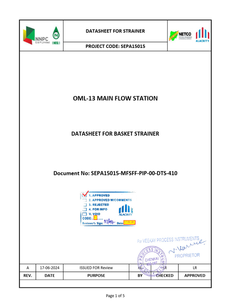 (Technical Specification & Datasheets) APRD - SEPA15015-MFSFF-PIP-00 ...
