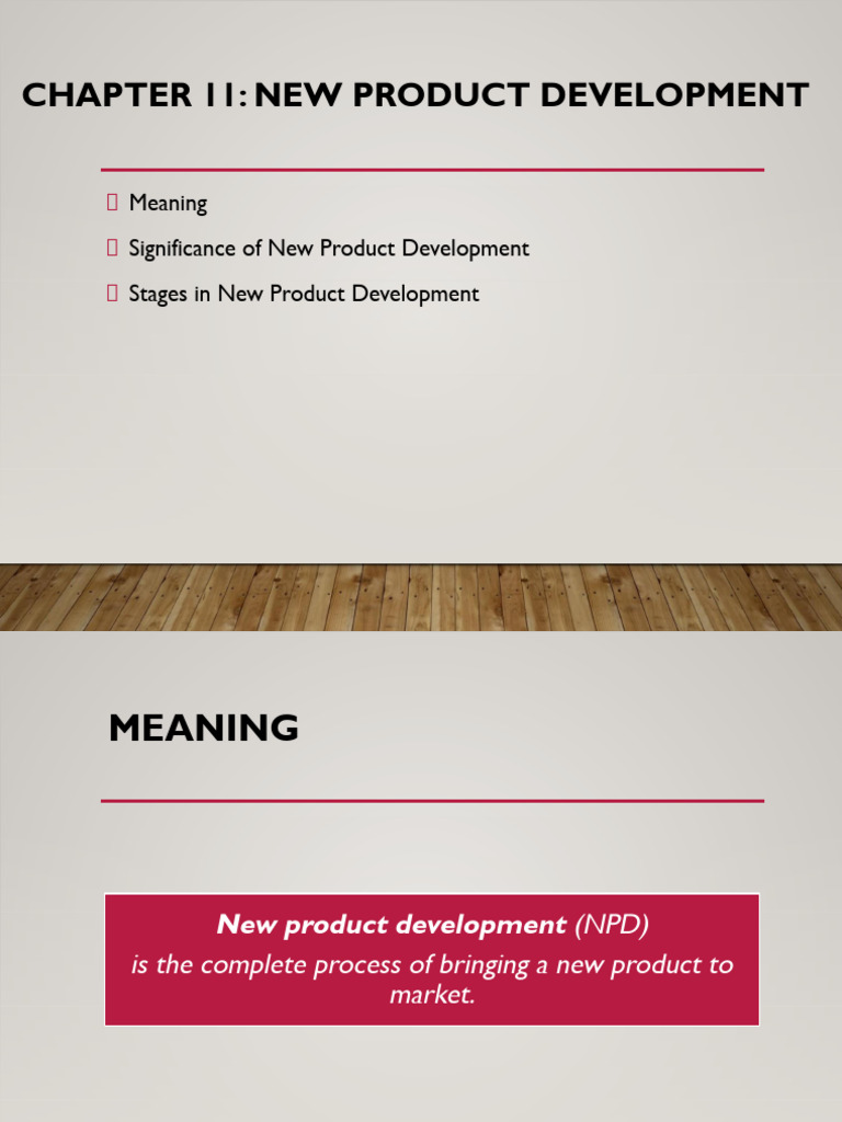 CH 11 | PDF | New Product Development | Marketing