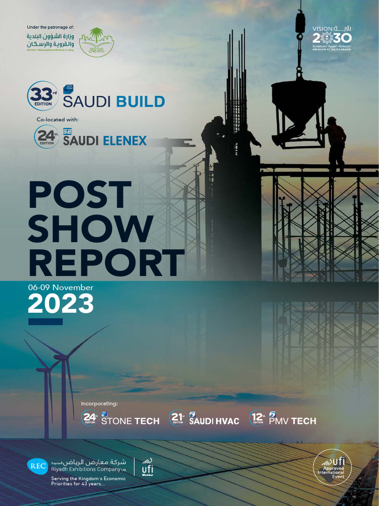 Post Show Report - Saudi Build 2023 | PDF | Riyadh | Saudi Arabia