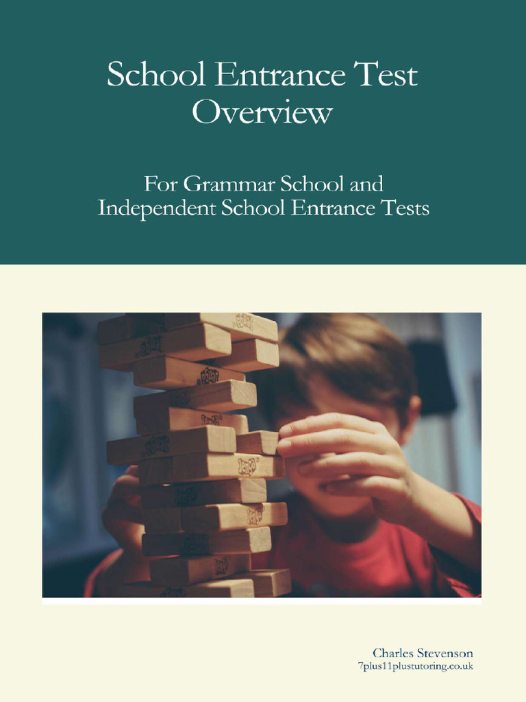 Entrance Test Syllabus Guide | PDF